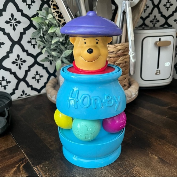 Winnie-the-Pooh | Toys | Vintage Disney Winnie The Pooh Toddler Push ...